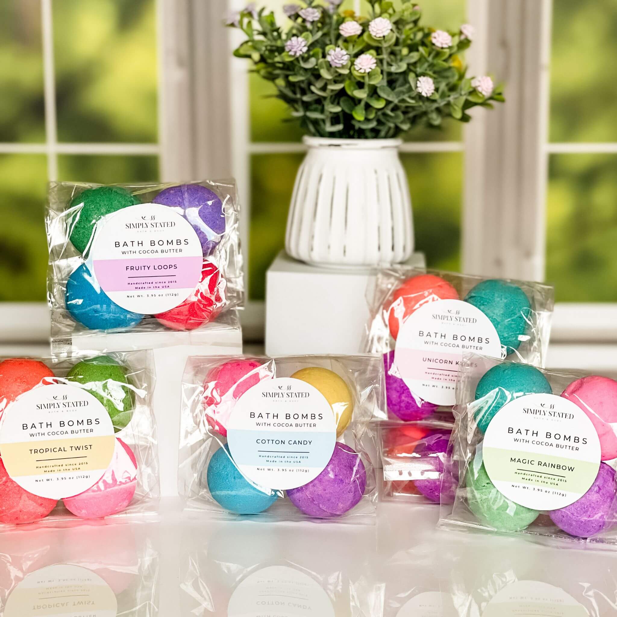 Kids Bath Bomb Packs – Colorful & Scented Bath Fizzies – Simply Stated ...