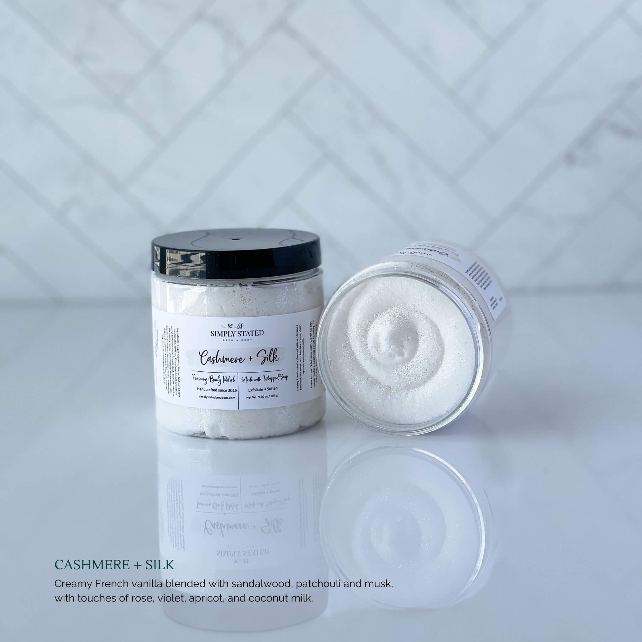 Limited Edition Foaming Body Polish – Simply Stated Creations